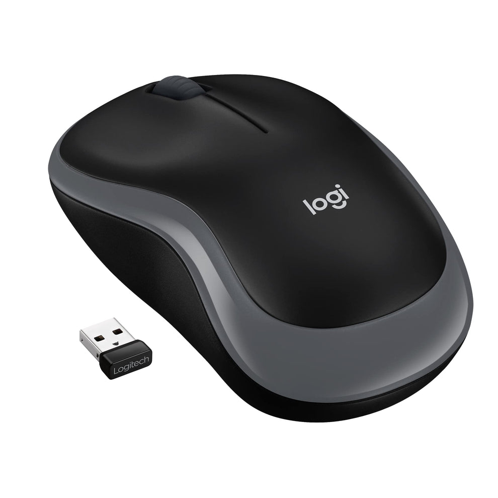 Logitech M185 Wireless Optical Mouse – 2.4GHz with USB Nano Receiver ...