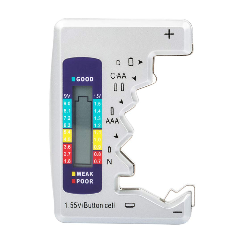 Universal Battery Tester Checker, Bestgle Digital Battery Capacity Lev ...